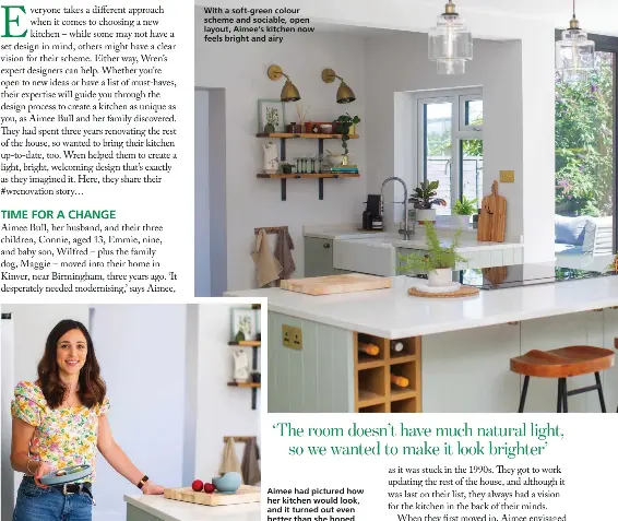 ‘I knew exactly how I wanted my new kitchen to look, and Wren made it a reality’ - PressReader