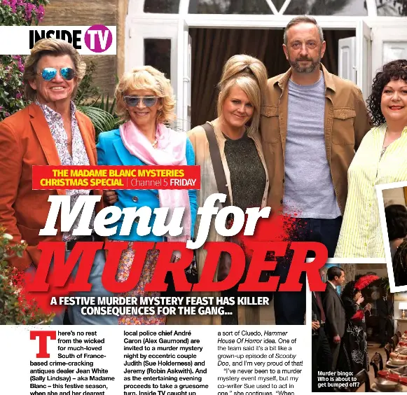 Menu for MURDER - PressReader