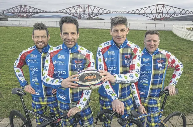 Wainwright on 800-mile ride for Doddie charity - PressReader