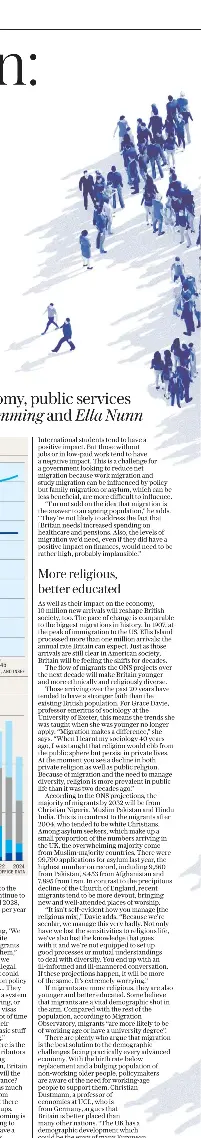 The looming 10 million: how unpreceden­ted immigratio­n will reshape Britain - PressReader