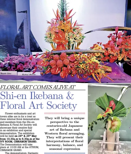 Shi-en Ikebana & Floral Art Society - PressReader