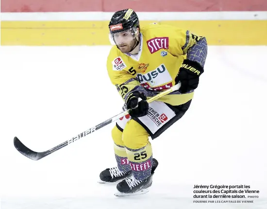 Un exil décisif pour la carrière de Jérémy Grégoire - PressReader