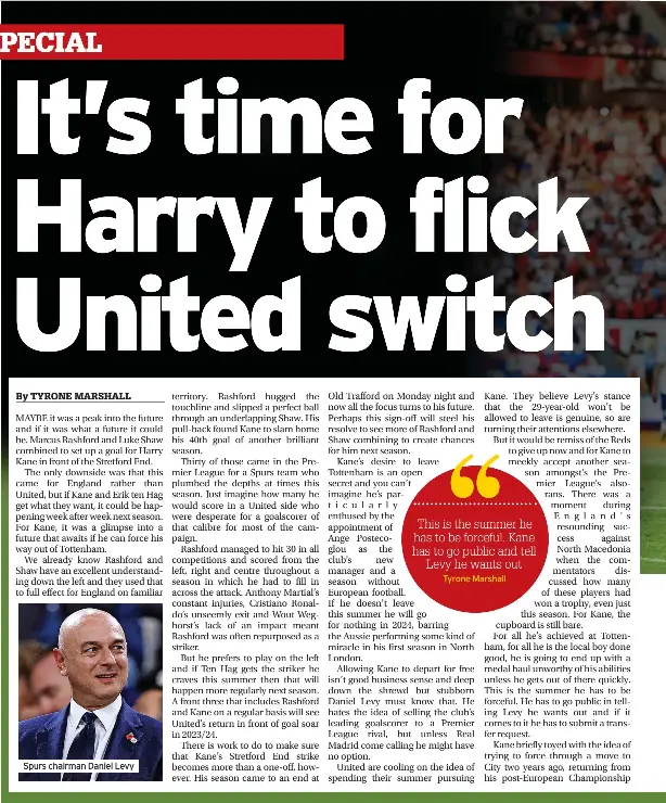 It’s time for Harry to flick United switch - PressReader