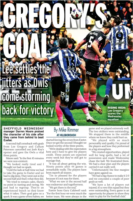 GREGORY’S GOAL - PressReader