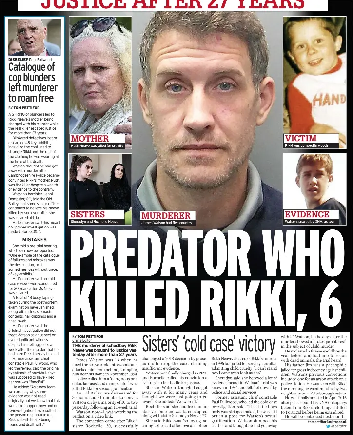 PREDATOR WHO KILLED RIKKI, 6 - PressReader