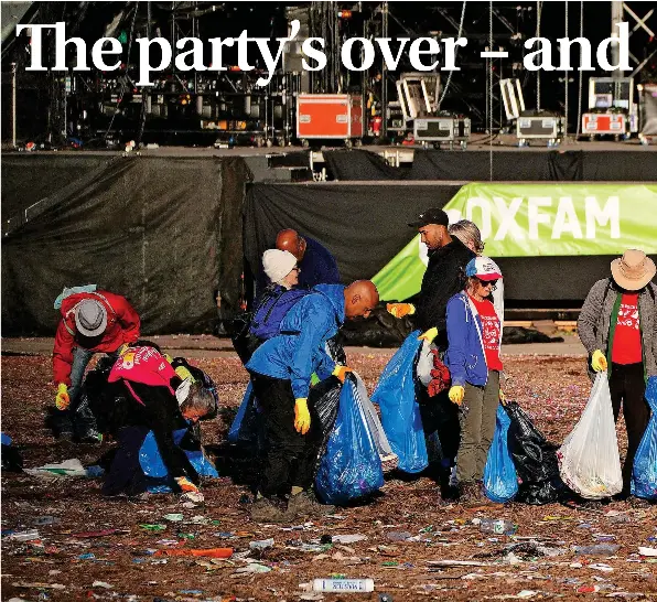 The party’s over – and The clean-up begins - PressReader