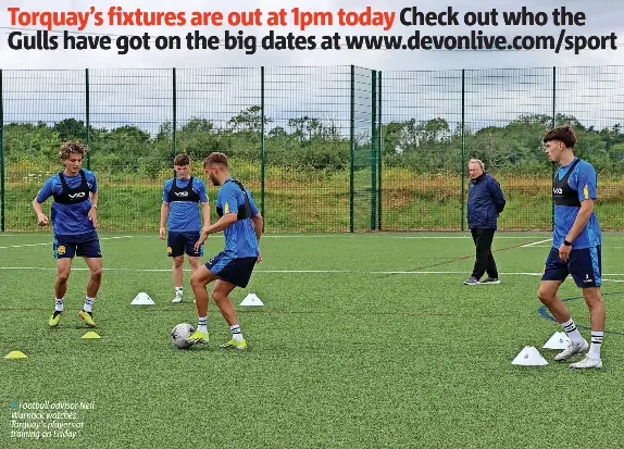 Torquay’s fixtures are out at 1pm today Check out who the Gulls have ...