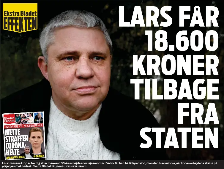 LARS FÅR 18.600 KRONER TILBAGE FRA STATEN - PressReader