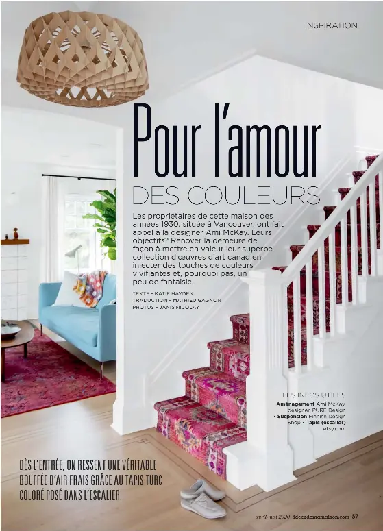 Pour l’amour des couleurs - PressReader