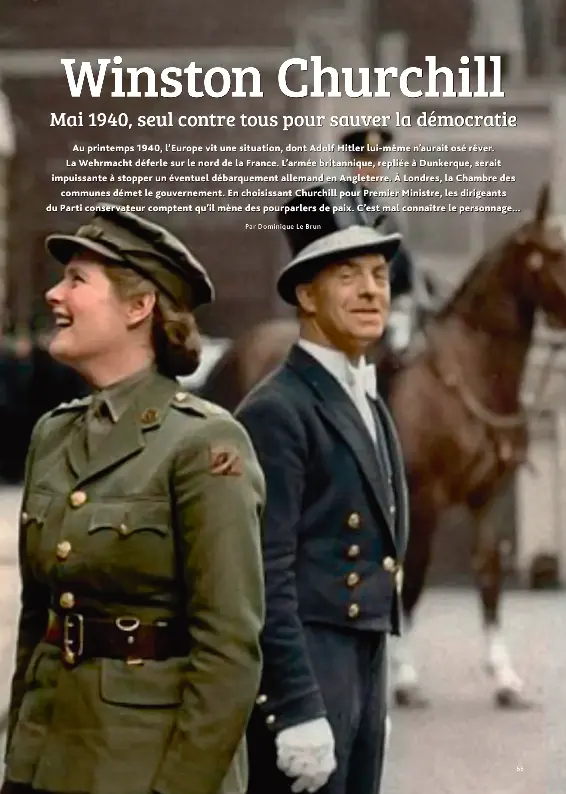 WINSTON CHURCHILL MAI 1940, SEUL CONTRE TOUS POUR SAUVER LA DÉMOCRATIE ...