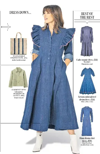 Dress guru Lessons on how to wear denim to the office - PressReader
