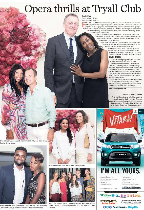 Opera thrills at Tryall Club - PressReader