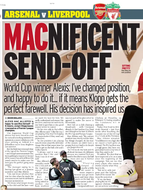 MACNIFICEN­T SEND-OFF - PressReader