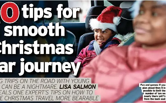 Tips for a smooth Christmas car journey - PressReader