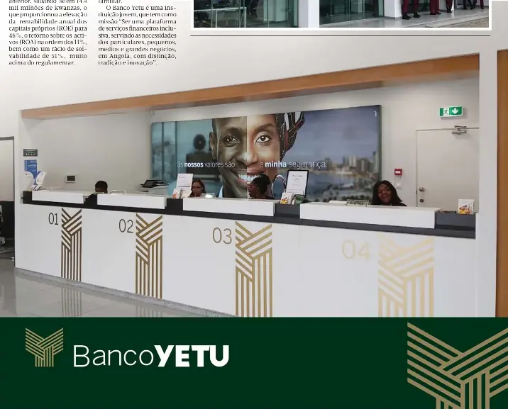 BNA aprova aumento de capital social do Banco YETU - PressReader