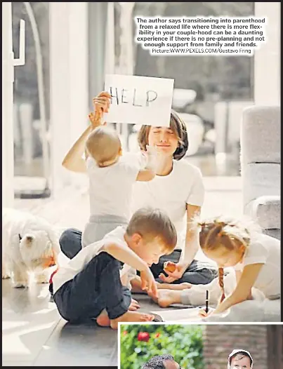 Transition­ing from being a couple to new parents - PressReader