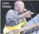 Leroy Sibbles teaches the ‘bass-ics’ - PressReader