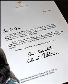 Kate’s apology to Guards - PressReader