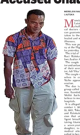 Accused Challenges Medical Doctors - PressReader