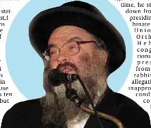 Rabbi accused of sex abuse urged to step aside - PressReader