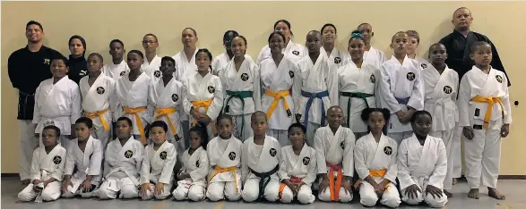 Studente van Karate Zen George gradeer - PressReader