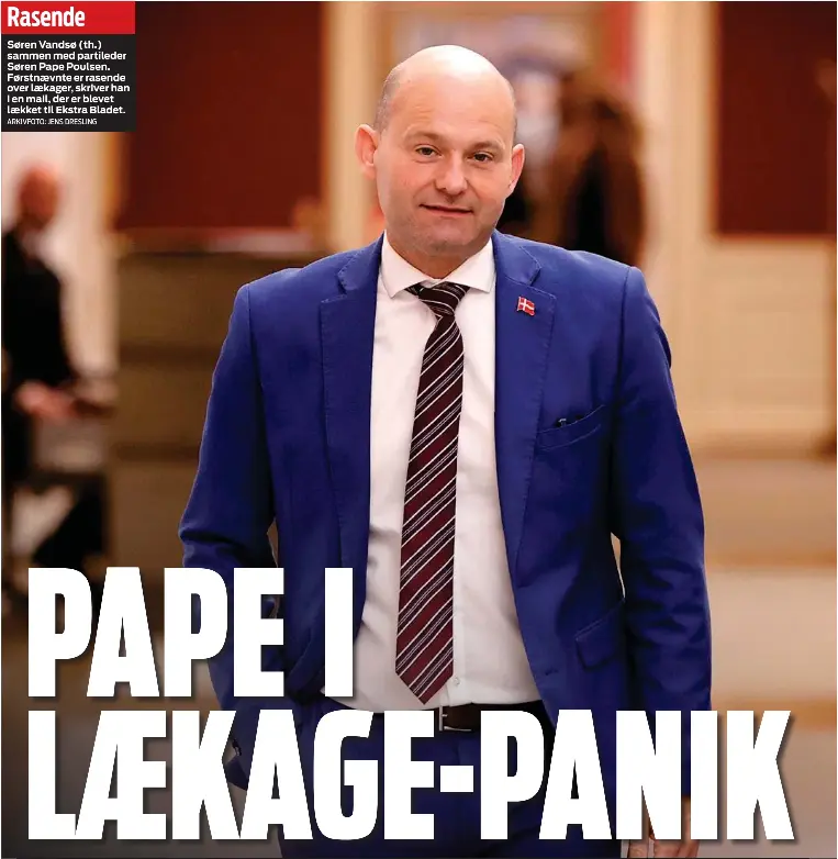 PAPE I LÆKAGE- PANIK - PressReader