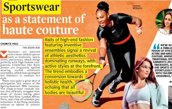 Sportswear as a statement of haute couture - PressReader