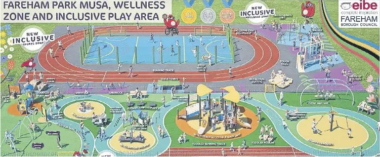 New Fareham Park play space on track for half-term opening - PressReader