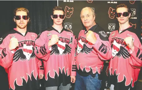 Hitmen paying tribute to wrestling legend - PressReader