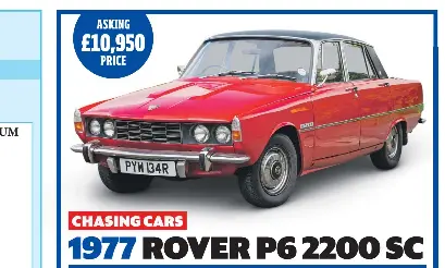 1977 ROVER P6 2200 SC - PressReader