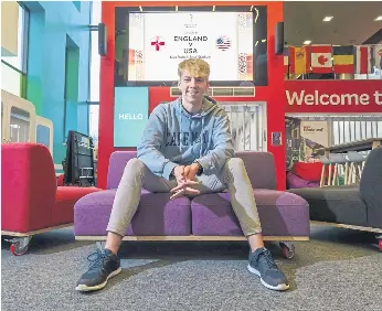 Ryan flying the flag for the USA - PressReader