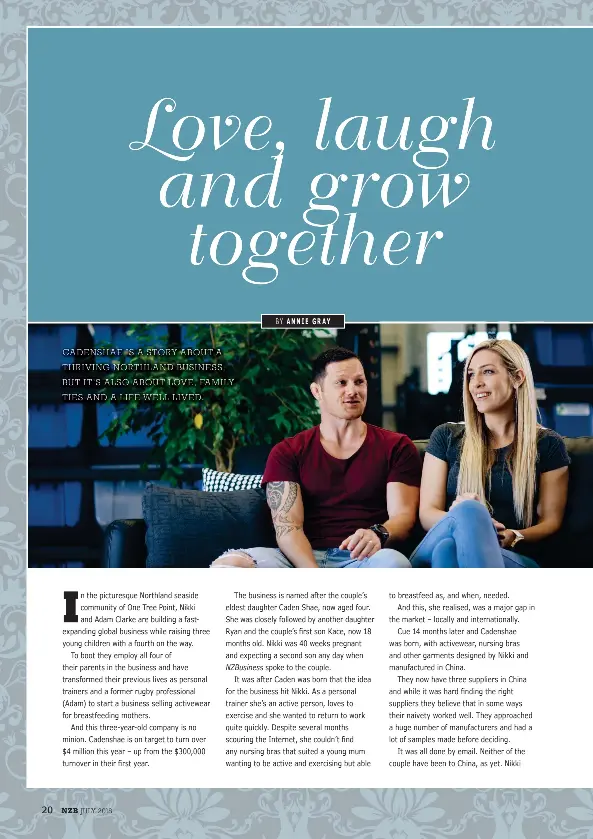 LOVE, LAUGH AND GROW TOGETHER - PressReader