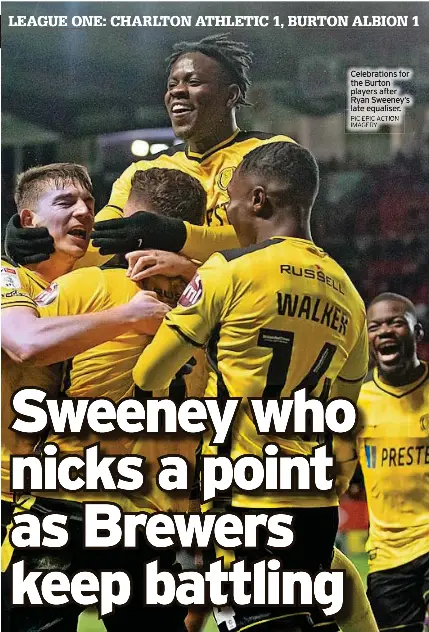 Sweeney who nicks a point as Brewers keep battling - PressReader