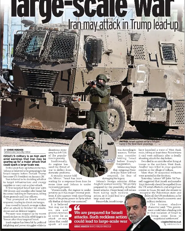 Israel’s ready for ‘large-scale war’ - PressReader
