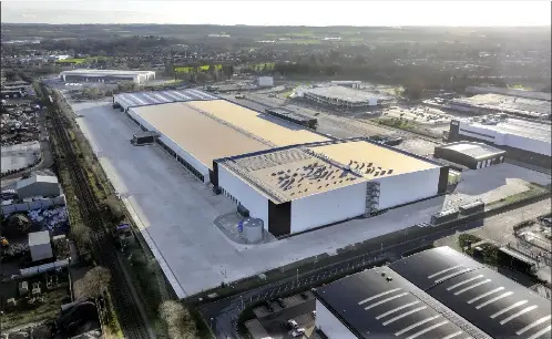 Tesco depot completes logistics park project - PressReader