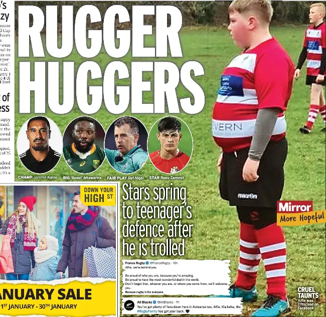 RUGGER HUGGERS - PressReader