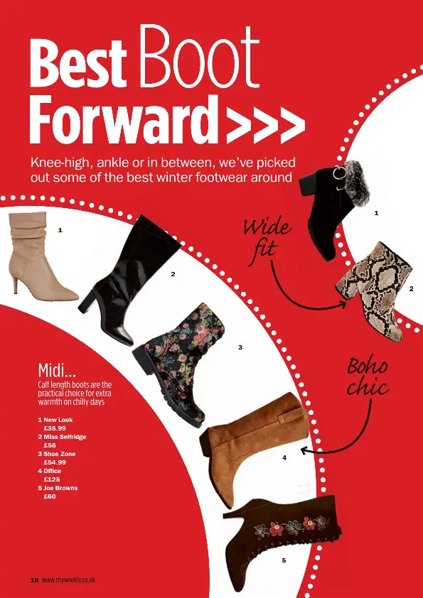 ON THE COVER Best Boot Forward At any length - PressReader