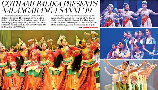 GOTHAMI BALIKA PRESENTS NALANGARAN­GA SANNI ‘19 - PressReader