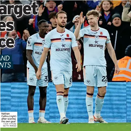 Mateta on target again as Bees lose to Palace - PressReader