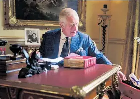 Portrait shows new King at work - PressReader