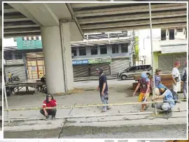 DPWH starts fixing newly-opened Ungka flyover - PressReader