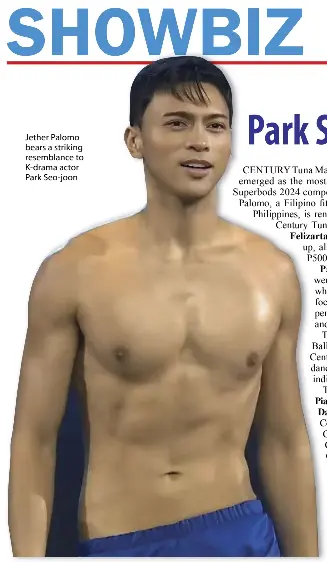 Park Seo Joon lookalike wins Superbods 2024 - PressReader