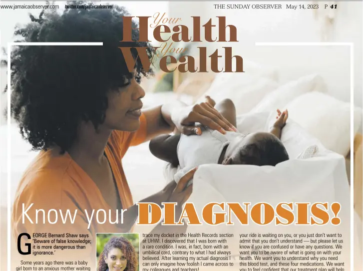 Know your DIAGNOSIS! - PressReader