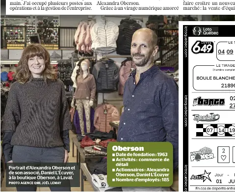 a repris les rênes avec un associé Deuxième génération à la tête d ...