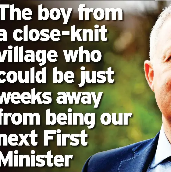 The boy from a close-knit village who could be just weeks away from being our next First ...