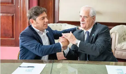 Taiana y Kicillof firmaron un acuerdo para concretar proyectos ...