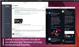 RUN MASTODON THROUGH AN APP - PressReader