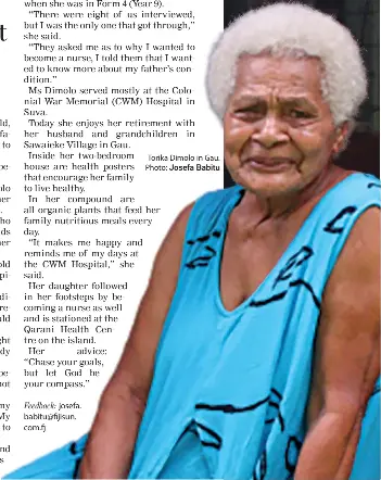 ‘Nursing was not an option, it was destined’ - PressReader