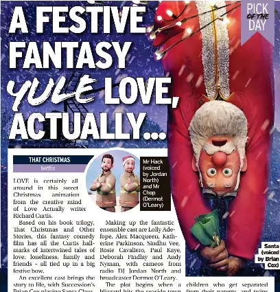 A FESTIVE FANTASY YULE LOVE, ACTUALLY... - PressReader