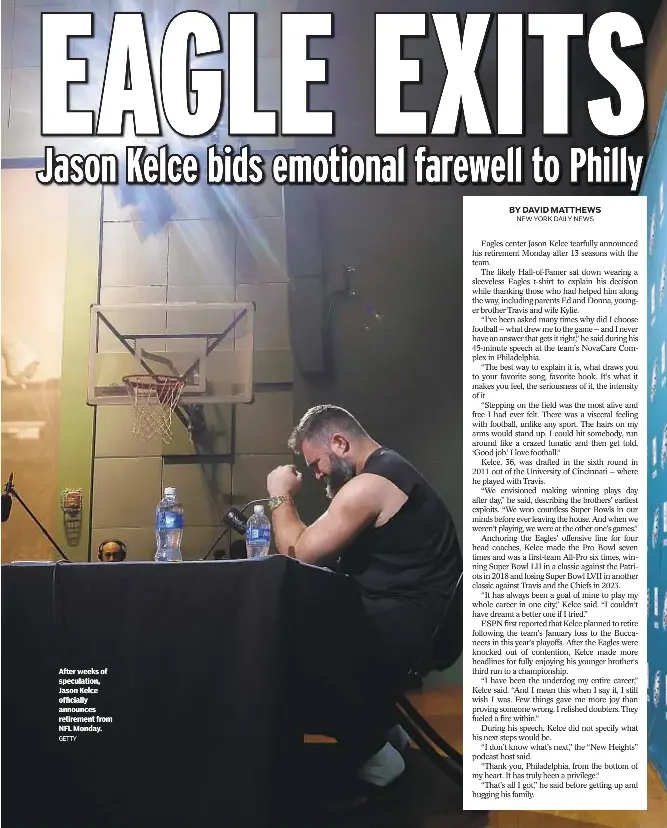 THE EAGLE EXITS - PressReader